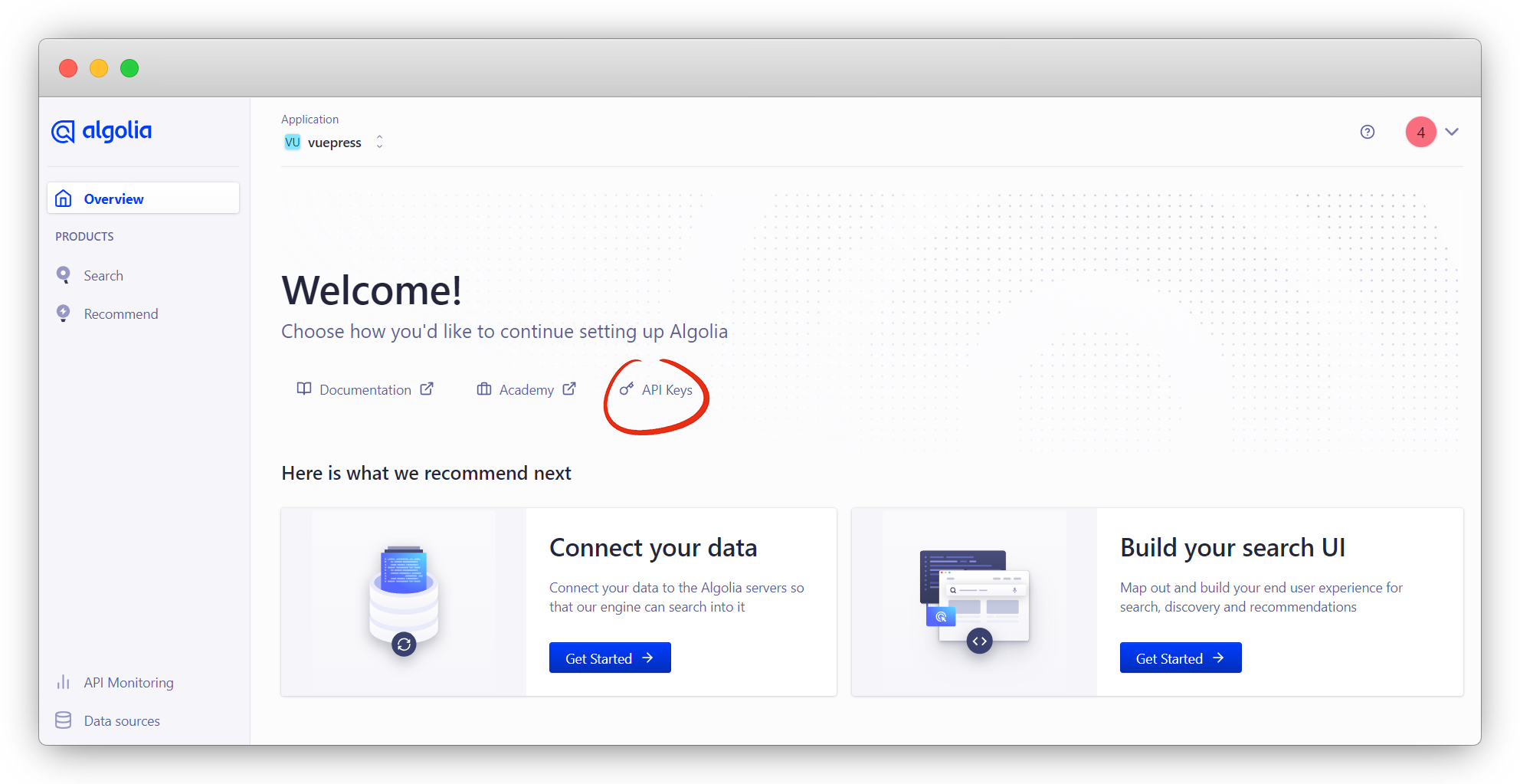 DocSearch | VuePress